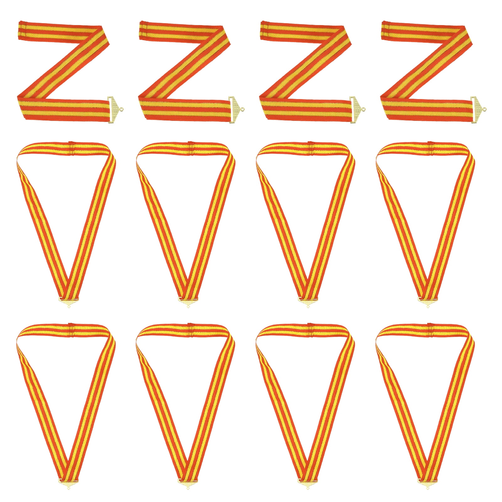 Uxcell Award Neck Ribbons, Polyester Medal Lanyards with Snap Clip ...