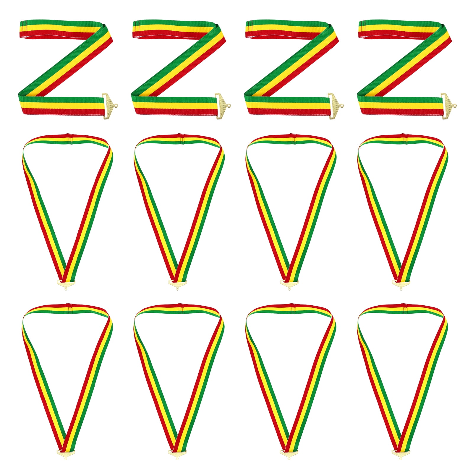 Uxcell Award Neck Ribbons, Polyester Medal Lanyards with Snap Clip ...