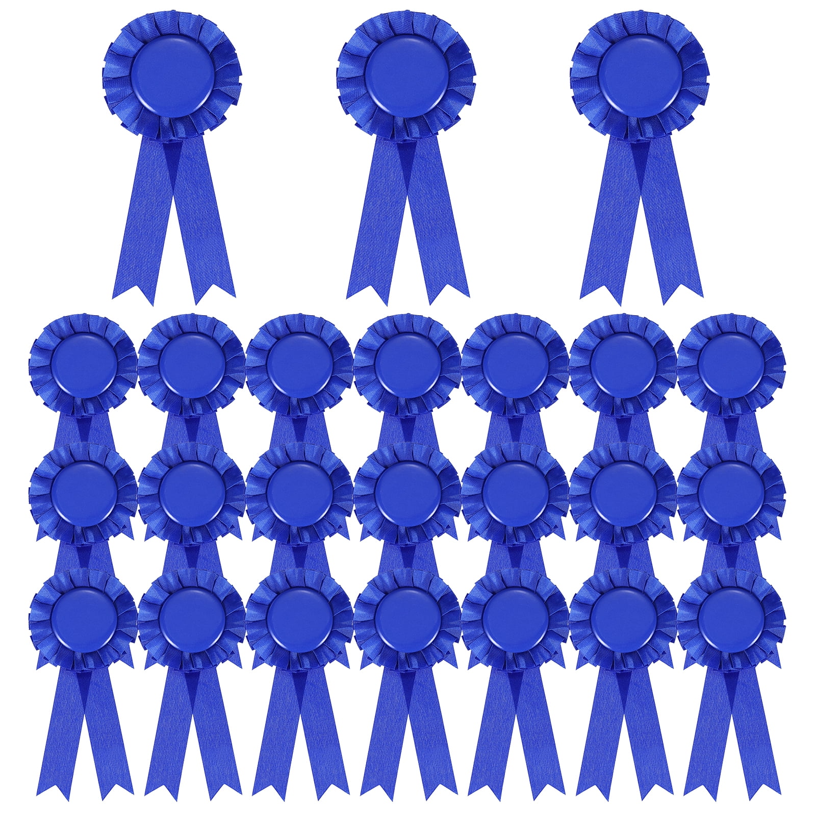 Uxcell 24 Pcs Award Ribbons 1st, 2nd, 3rd Place Winner Rose Bow Ribbon ...