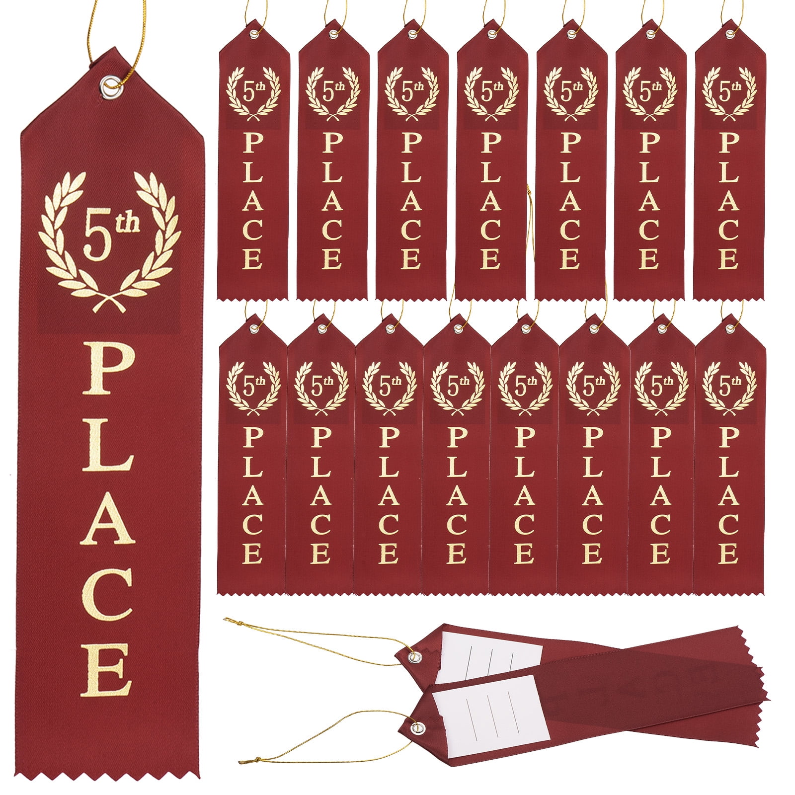 Uxcell Award Ribbons Prize Medal Ribbon with Event Card and Rope for ...