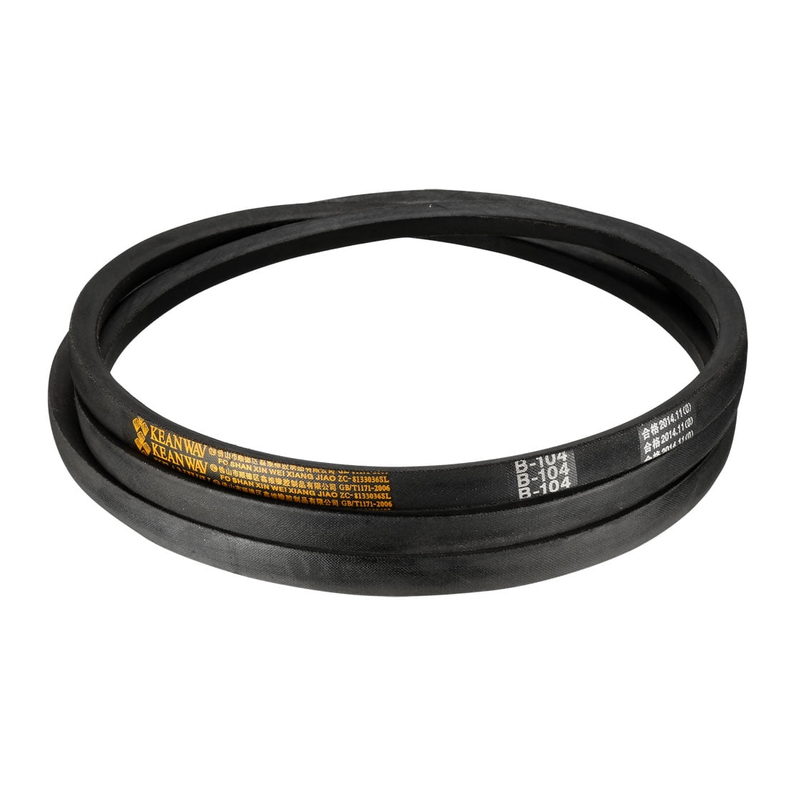 Uxcell B104 Drive V Belt Girth 104-inch Industrial Power Rubber ...