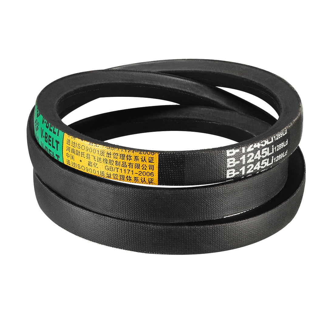Uxcell B1245/B49 Drive V Belt Inner Girth Transmission Belts Rubber ...