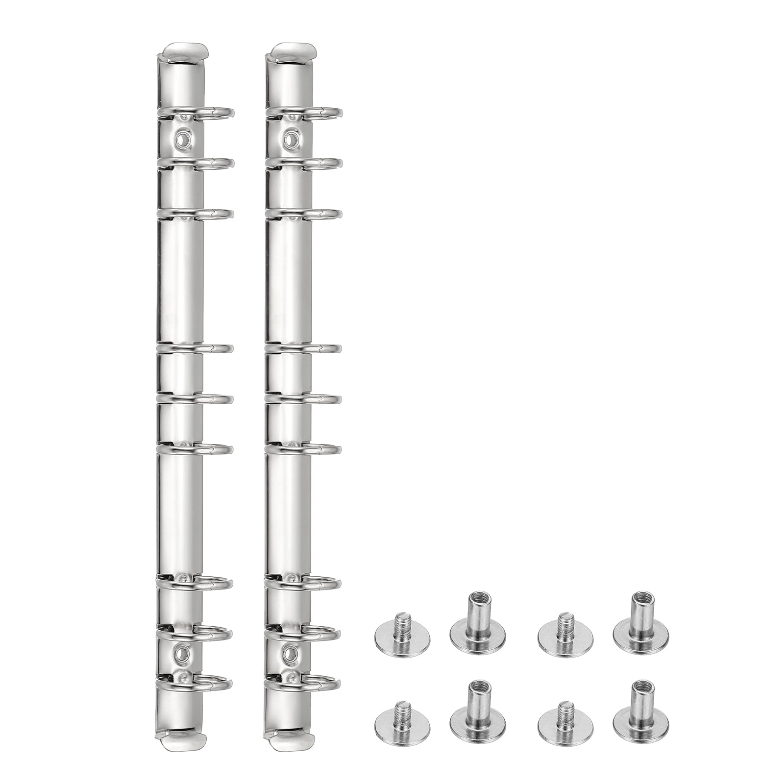 Uxcell B5 Ring Binder Mechanisms, 2 Set 9-Hole Replacement Kit for ...