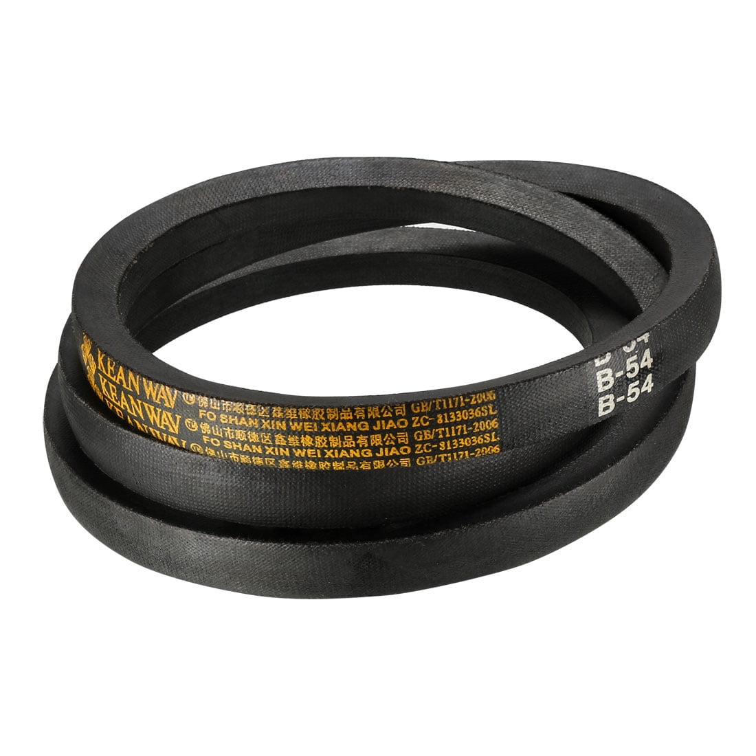 Uxcell B54 Drive V Belt Girth 54-inch Industrial Power Rubber ...