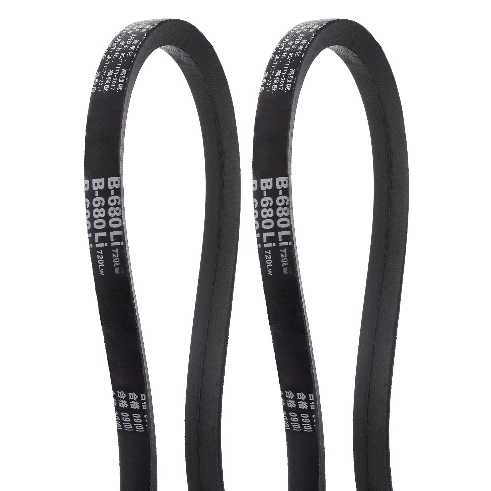 Uxcell B680 V Belts Drive Belt 680mm Inner Girth Rubber for Power ...