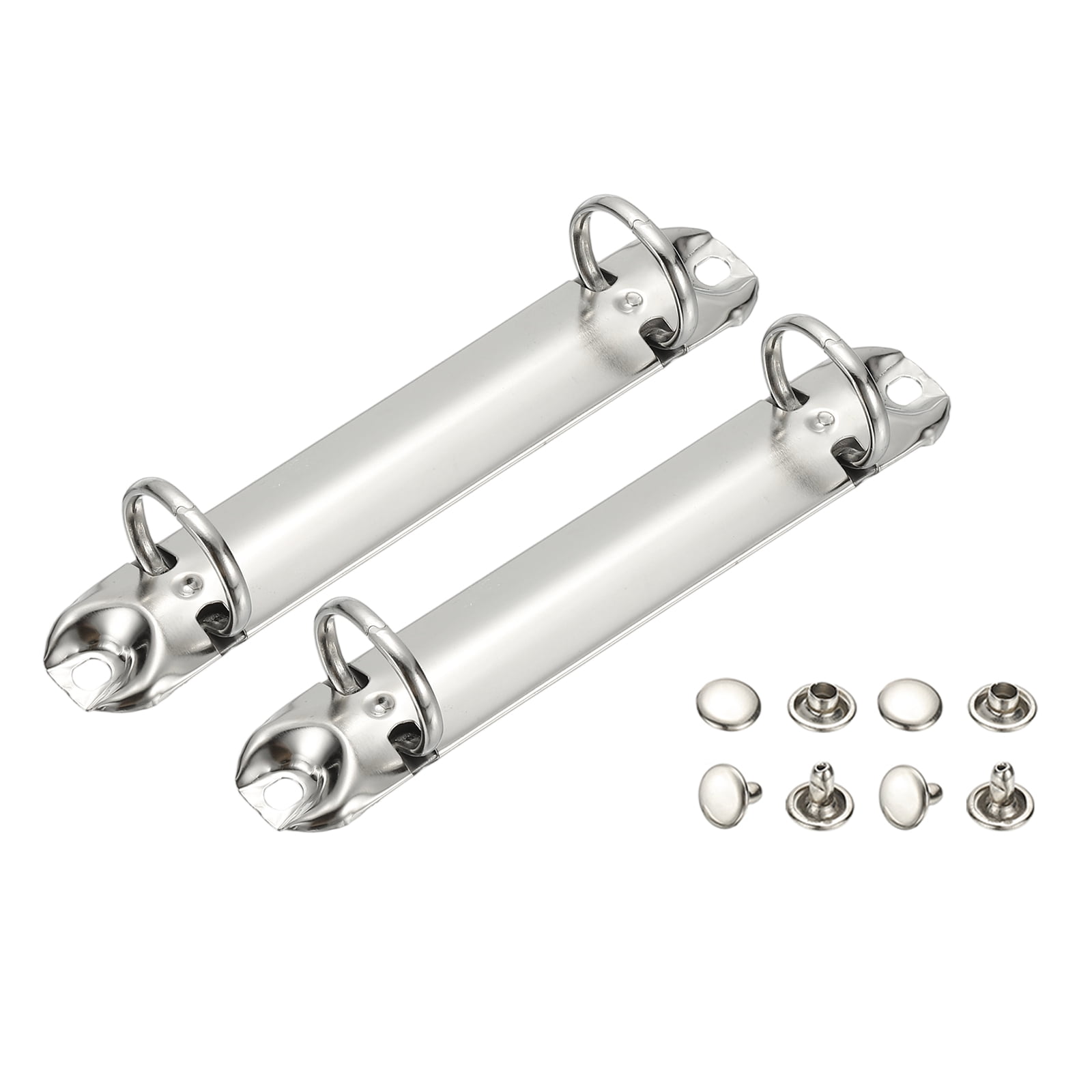 Uxcell B7 2 Hole Ring Binder Mechanisms, 2 Set 0.8" O Ring Replacement ...