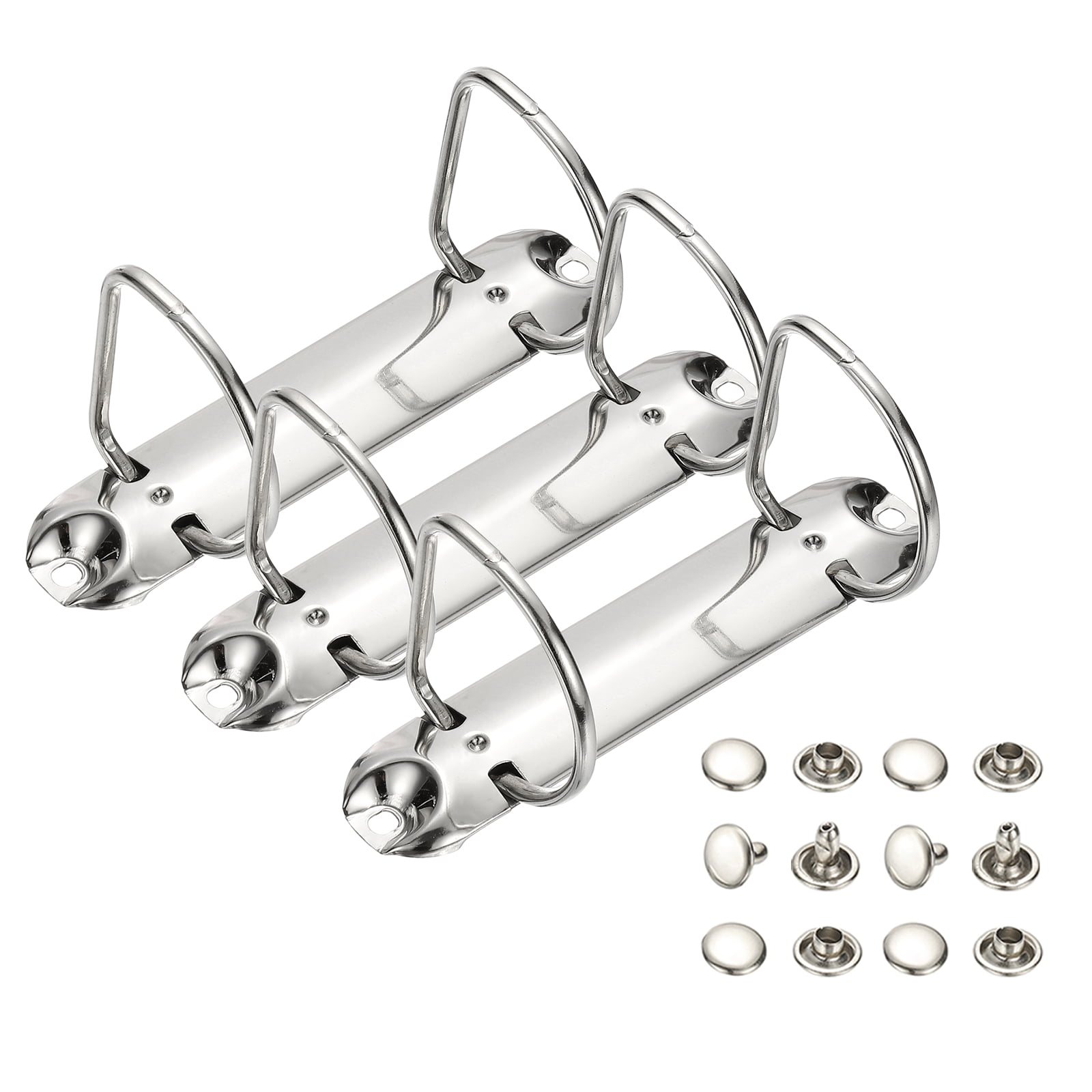 Uxcell B7 2 Hole Ring Binder Mechanisms, 3 Set 1" D Ring Replacement ...
