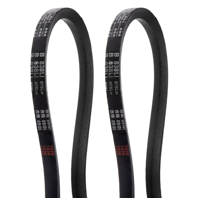 Uxcell B838 V Belts Drive Belt 838mm Inner Girth Rubber for Power ...