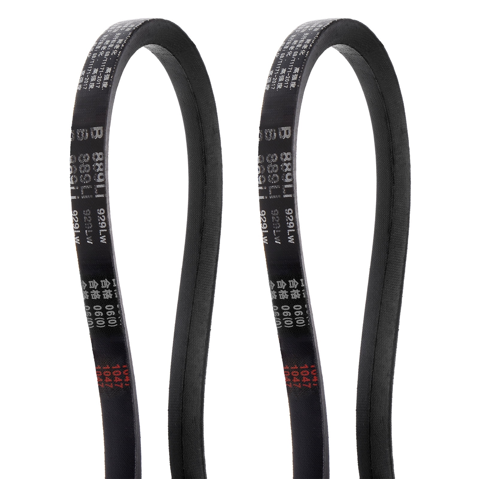 Uxcell B889 V Belts Drive Belt 889mm Inner Girth Rubber for Power ...