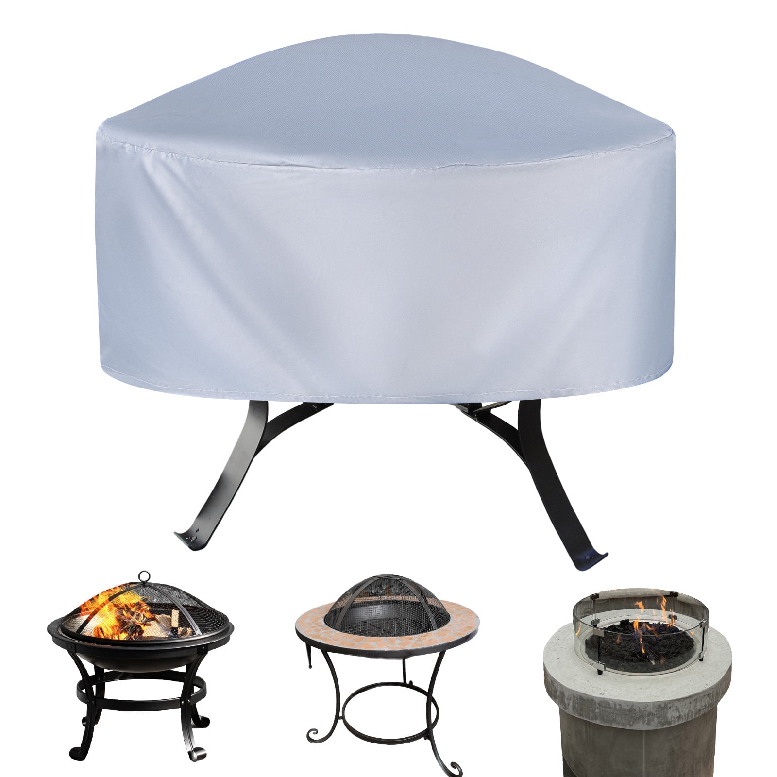Uxcell BBQ Gas Grill Cover, 48" x 18" Waterproof Weather Resistant ...