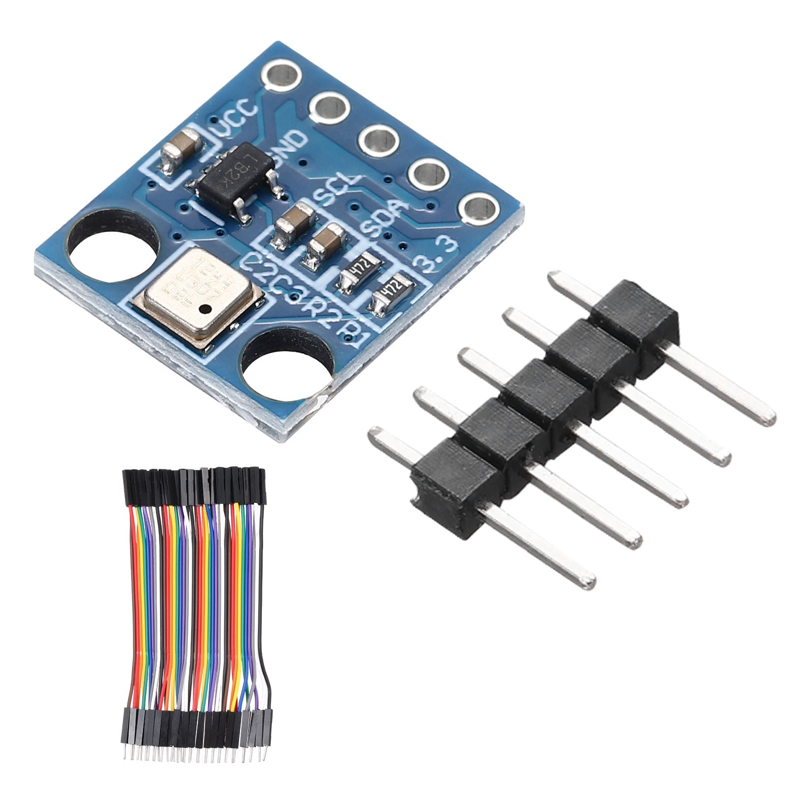 Uxcell BMP180 Double Hole I2C IIC Atmospheric Pressure Sensor Module 3 ...