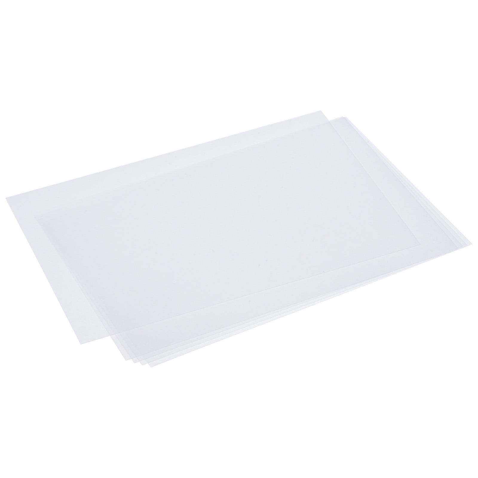Uxcell BOPS Shrink Plastic Sheet, 20cm x 14.5cm x 0.3mm Small Sanded ...