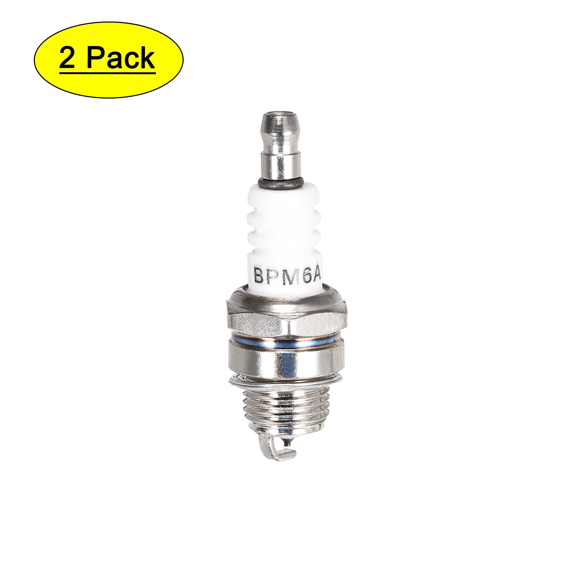 Uxcell BPM6A Spark Plug for Generator Lawnmower Tractor Mini Bike ...