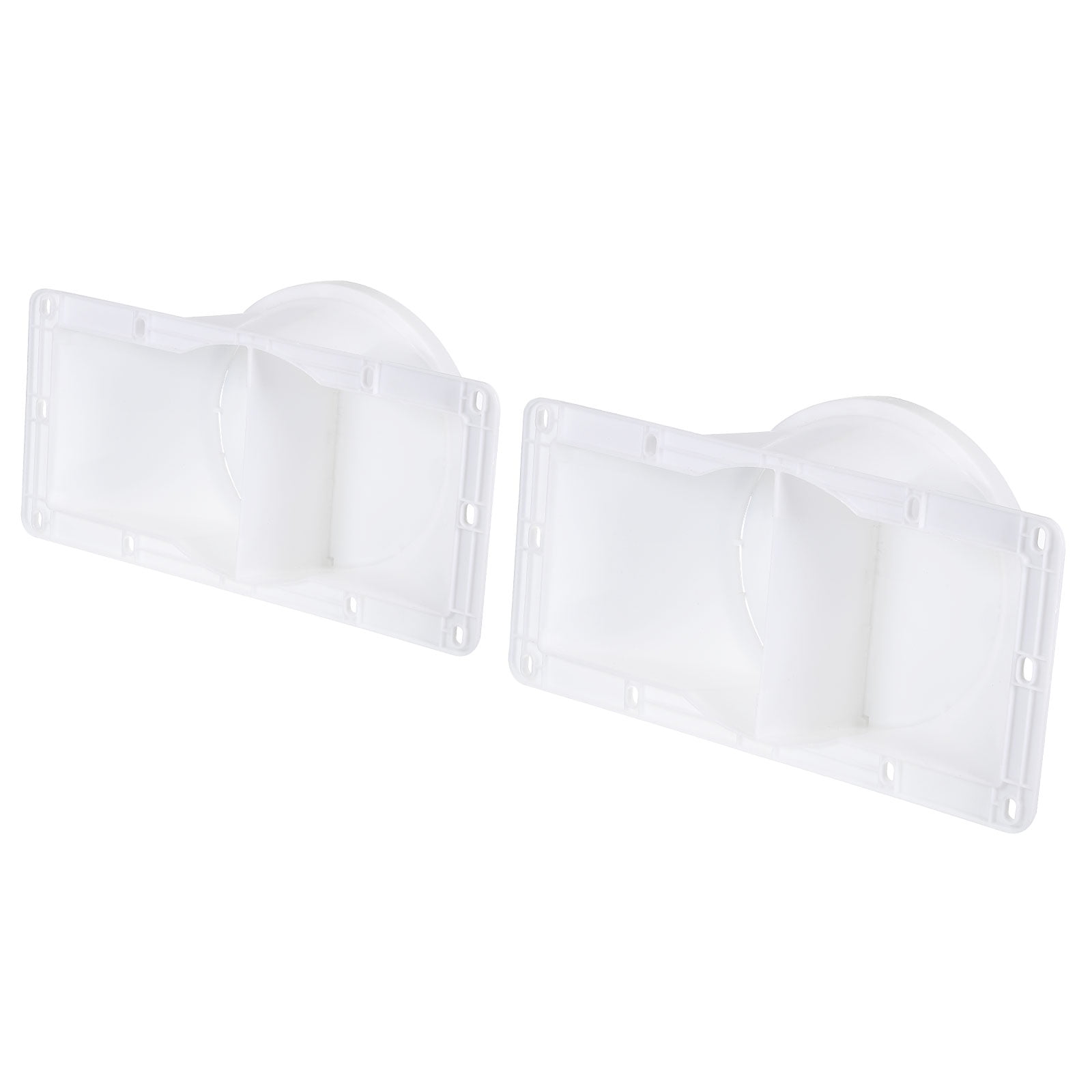 Uxcell Backdraft Damper 6.3-7" Wall Mounted Duct Connector Flange Air ...