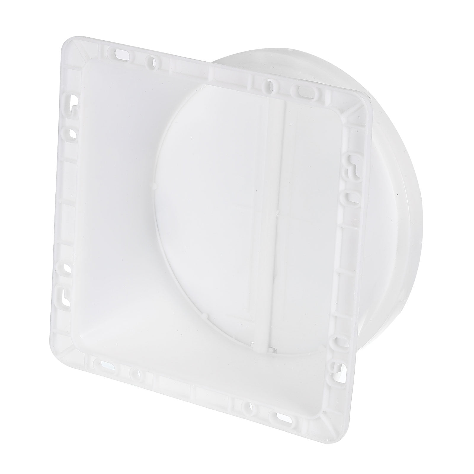 Uxcell Backdraft Damper 7-7.5" Wall Mounted Duct Connector Flange Air ...