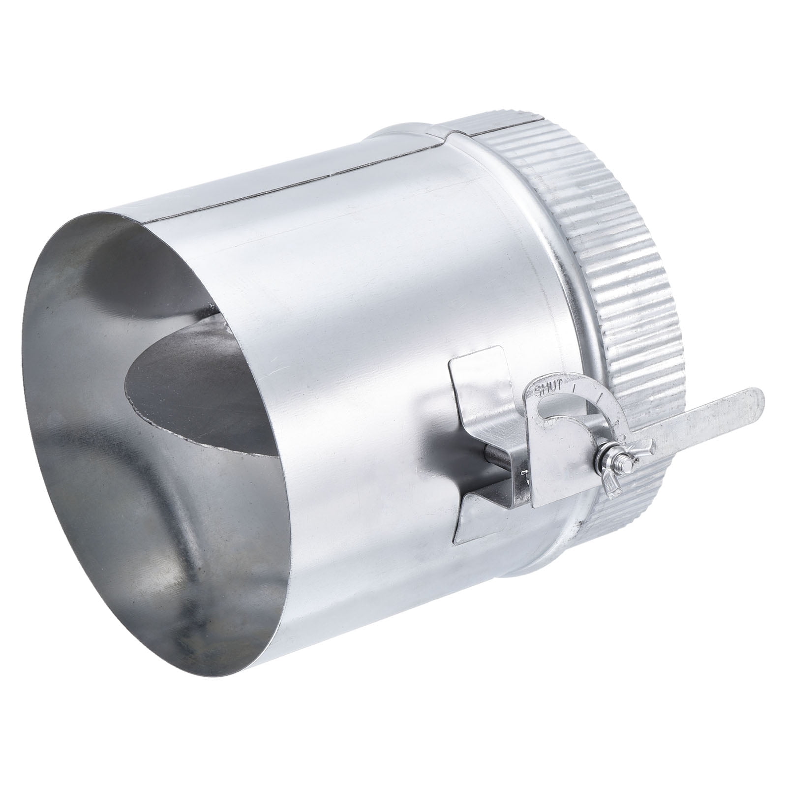 Uxcell Backdraft Damper with Sleeve, 6 Inch, Airflow Ducting Branch ...