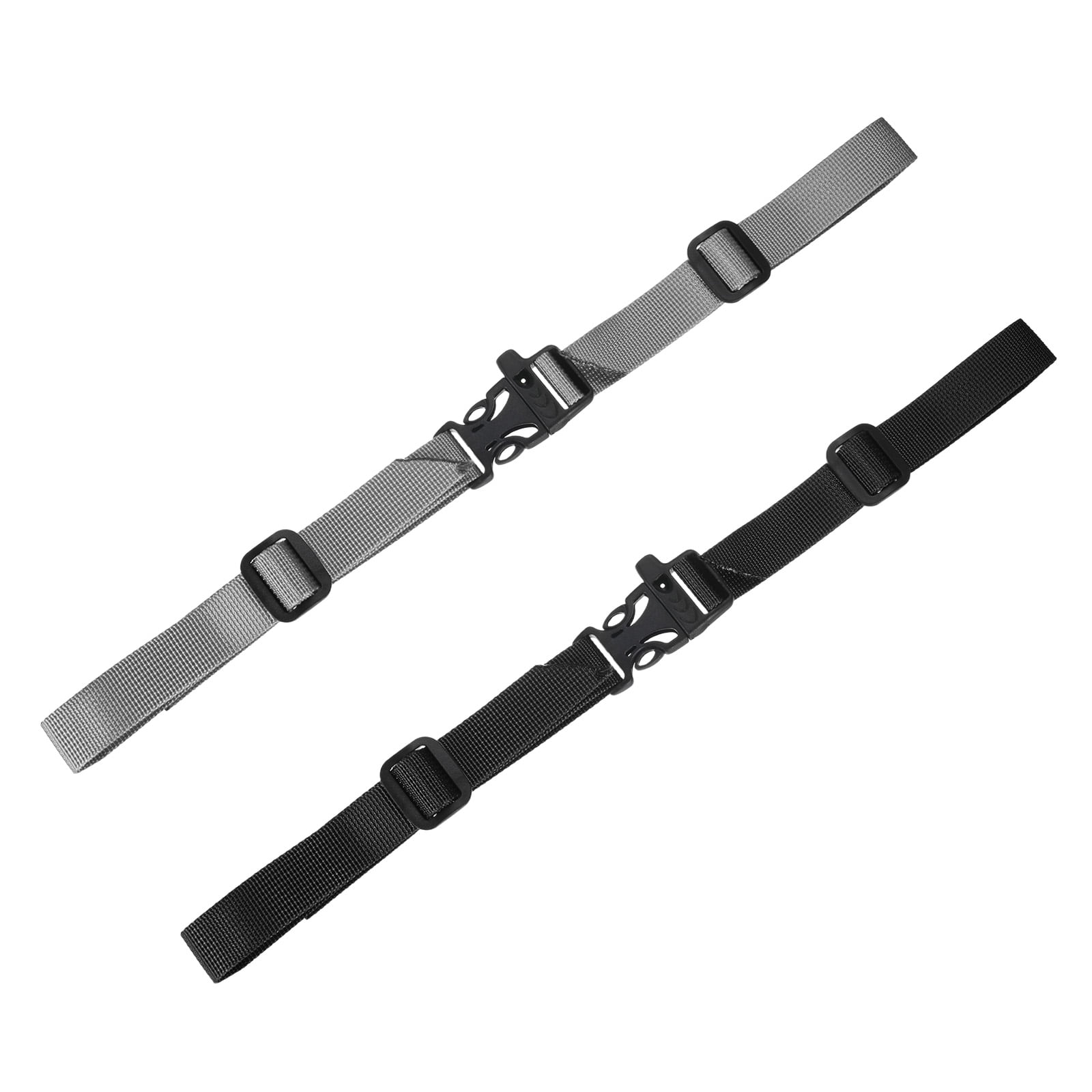 Uxcell Backpack Chest Strap [2PCS] - Adjustable Sternum Straps with Whistle Buckle - [Black ...