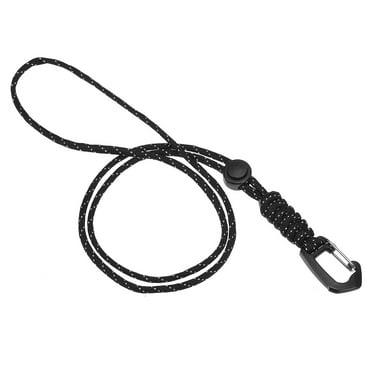 Uxcell Badge Lanyard 18.8 Inch, Necklace Keychain Cord Metal Clasp Hook ...