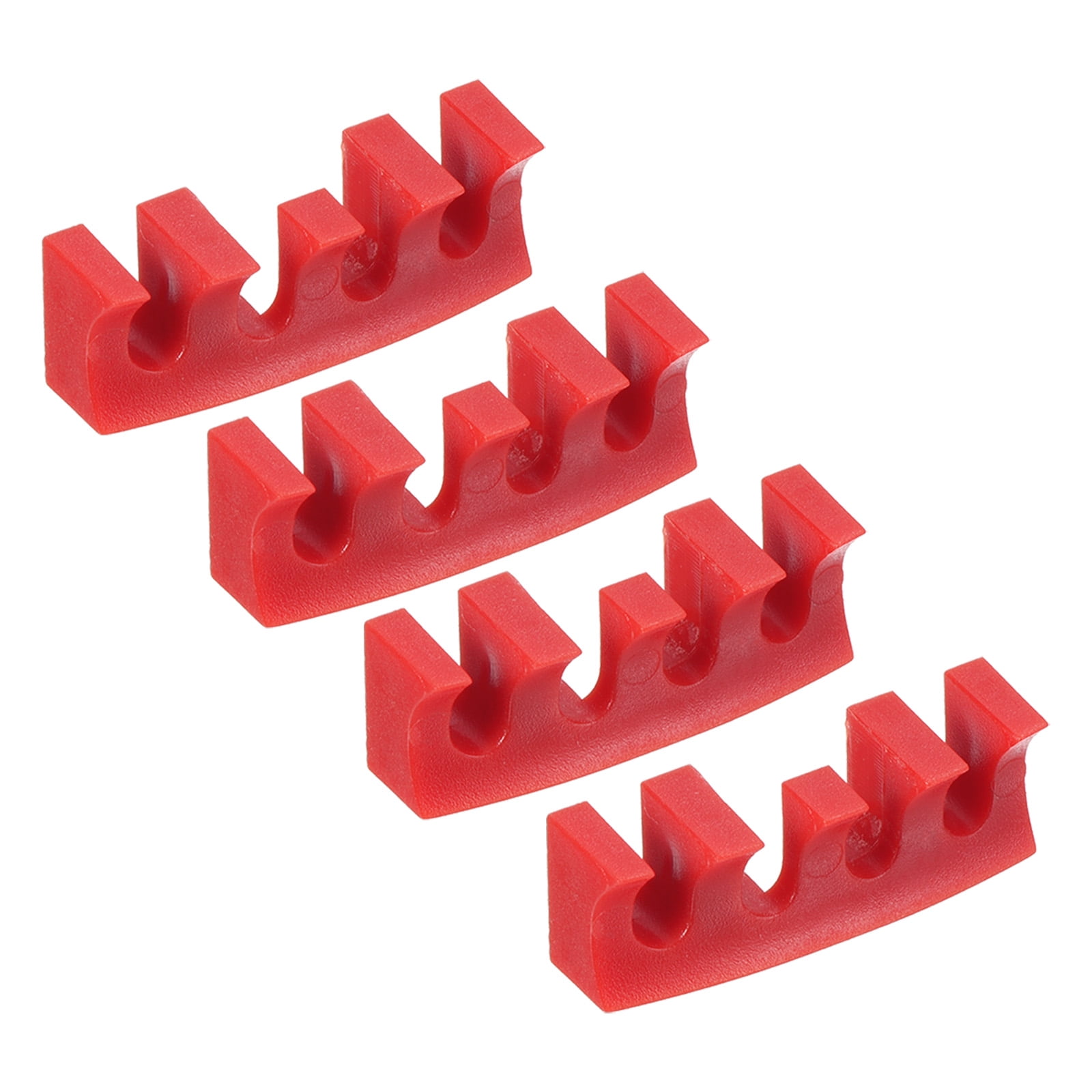 Uxcell Badminton Stringing Racquet Load Spreader Adapter Stringing Machine Tool, Red 4 Pack ...