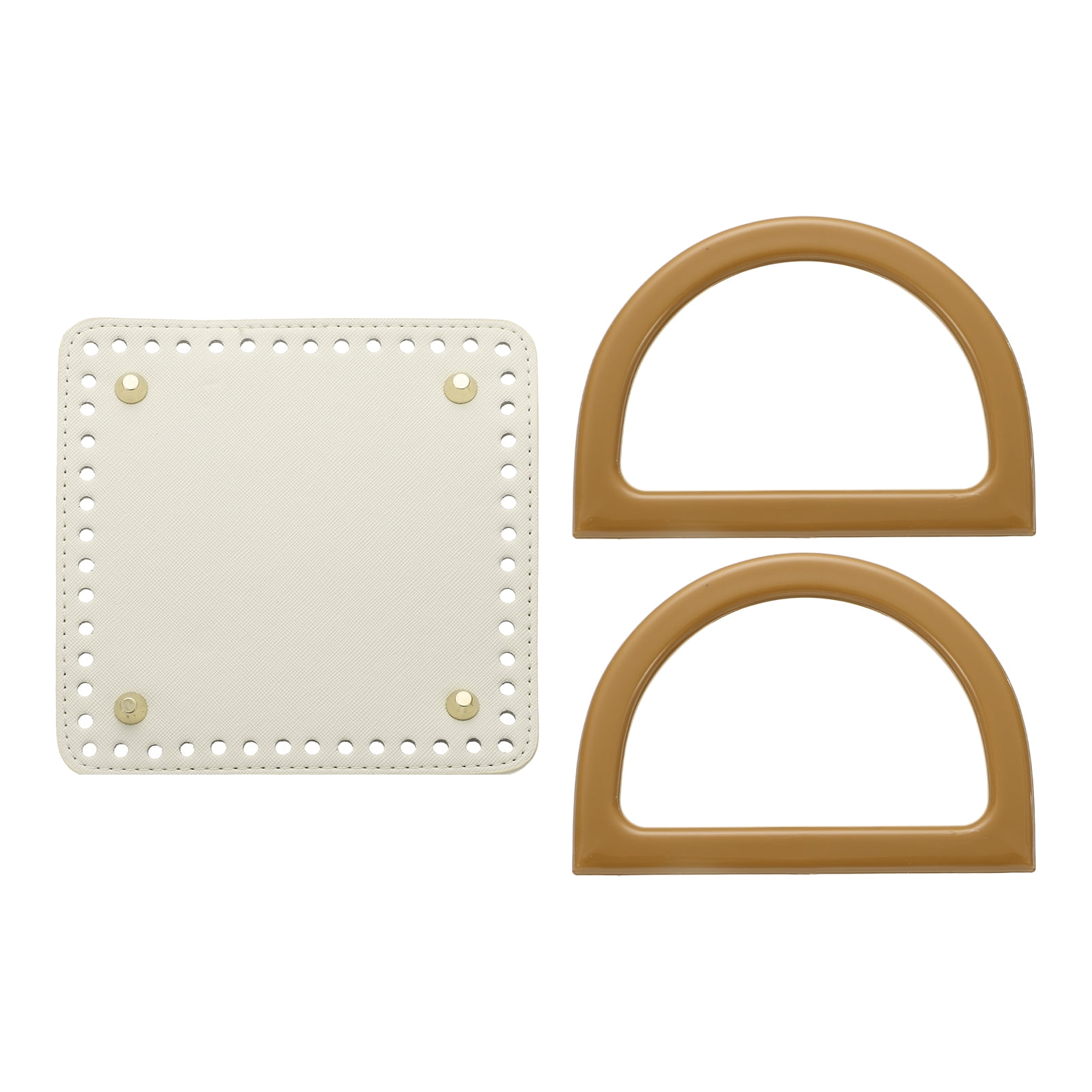 Uxcell Bag Bases for Crochet, 5.9" x 5.9" Square Bag Bottom Shaper with ...