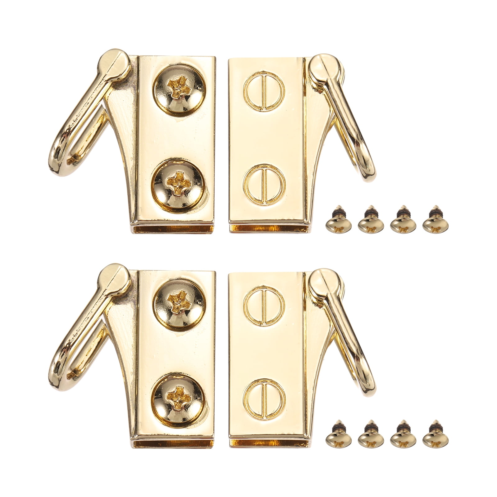 Uxcell Bag Side Clip Buckle, Metal Purse Suspending Clasp Detachable ...