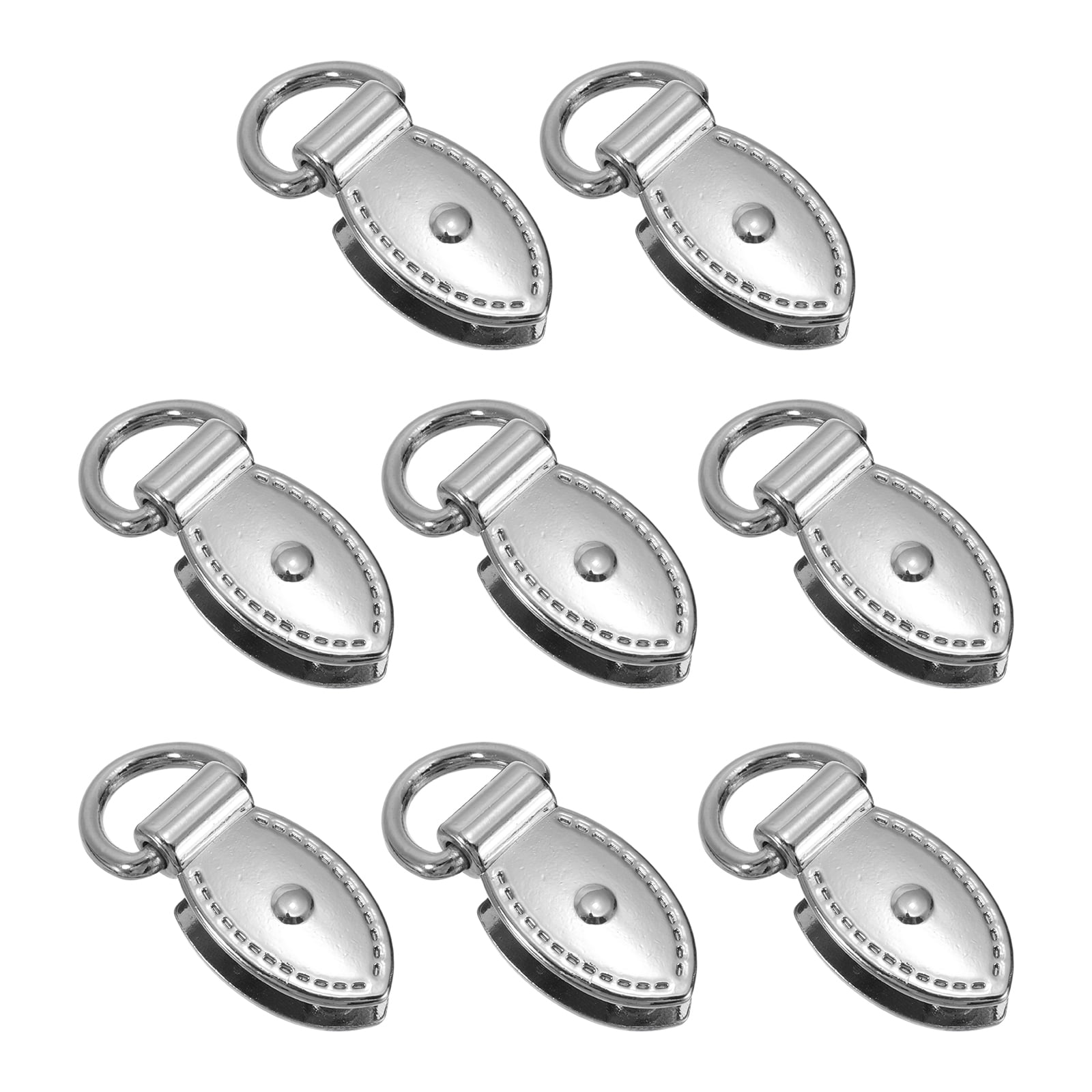 Uxcell Bag Side Clip Buckle, Metal Purse Suspending Clasp Leaf Shape ...