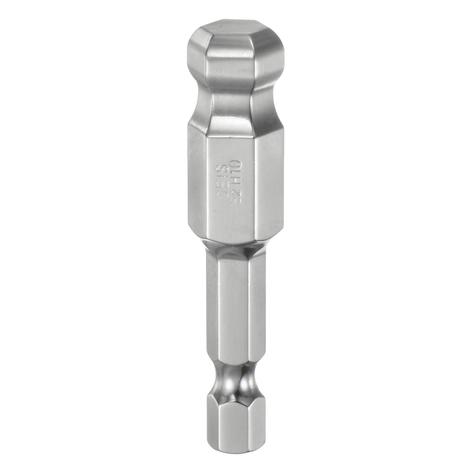 Uxcell Ball End Hex Screwdriver Bit 10mm Size 1/4" Hex Shank 2" Long ...