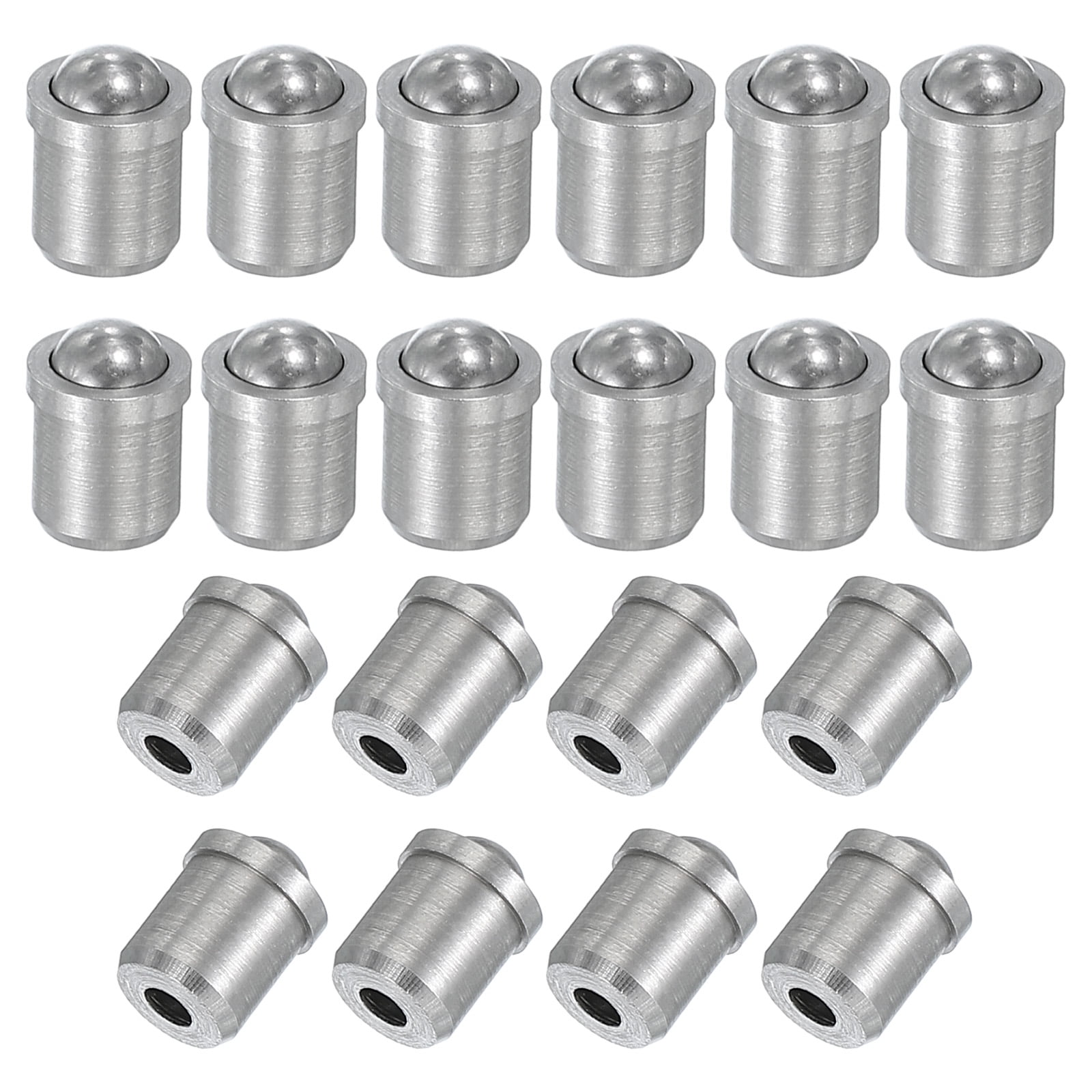 Uxcell Ball Plungers 304 Stainless Steel Ball Point Spring Plungers ...