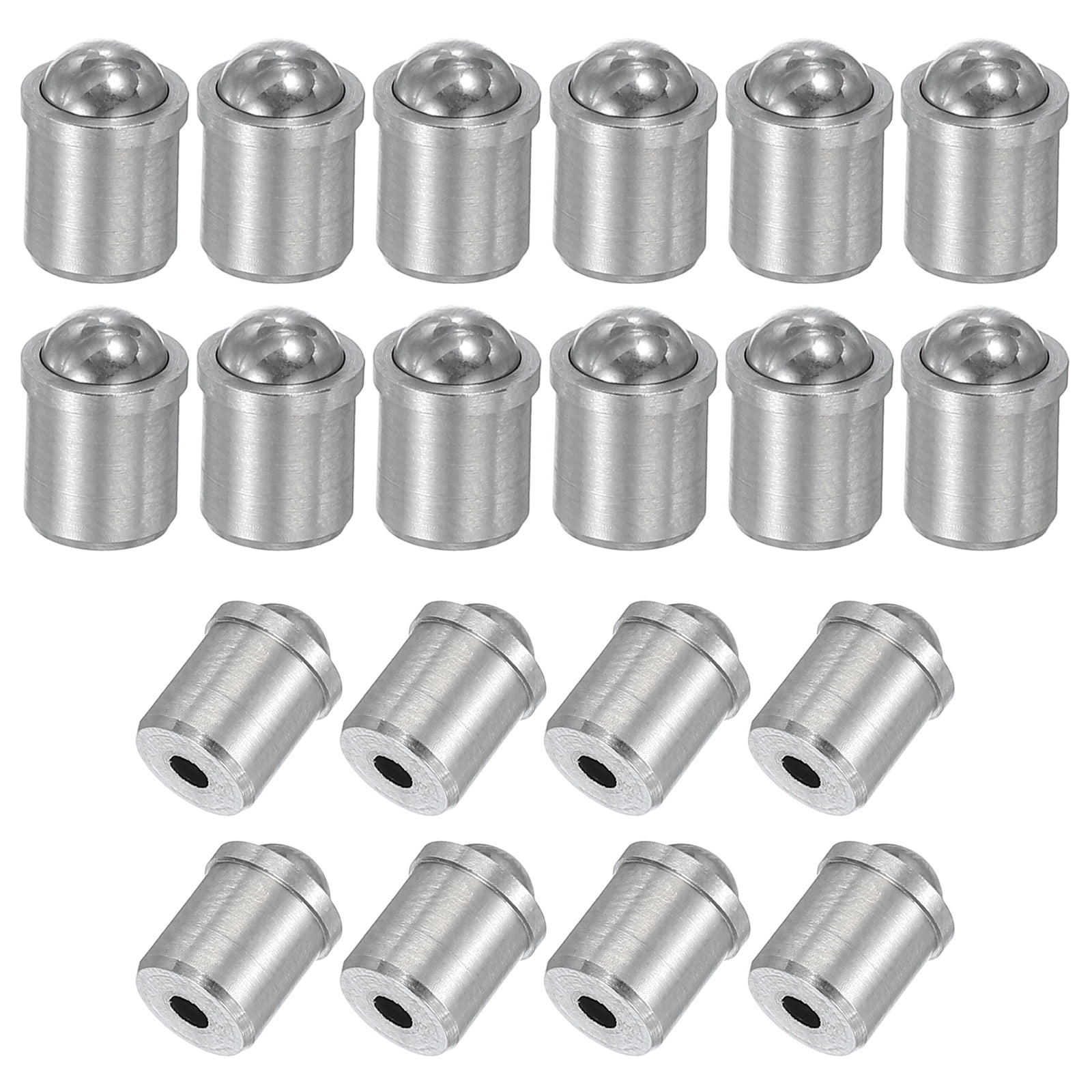 Uxcell Ball Plungers 304 Stainless Steel Ball Point Spring Plungers ...