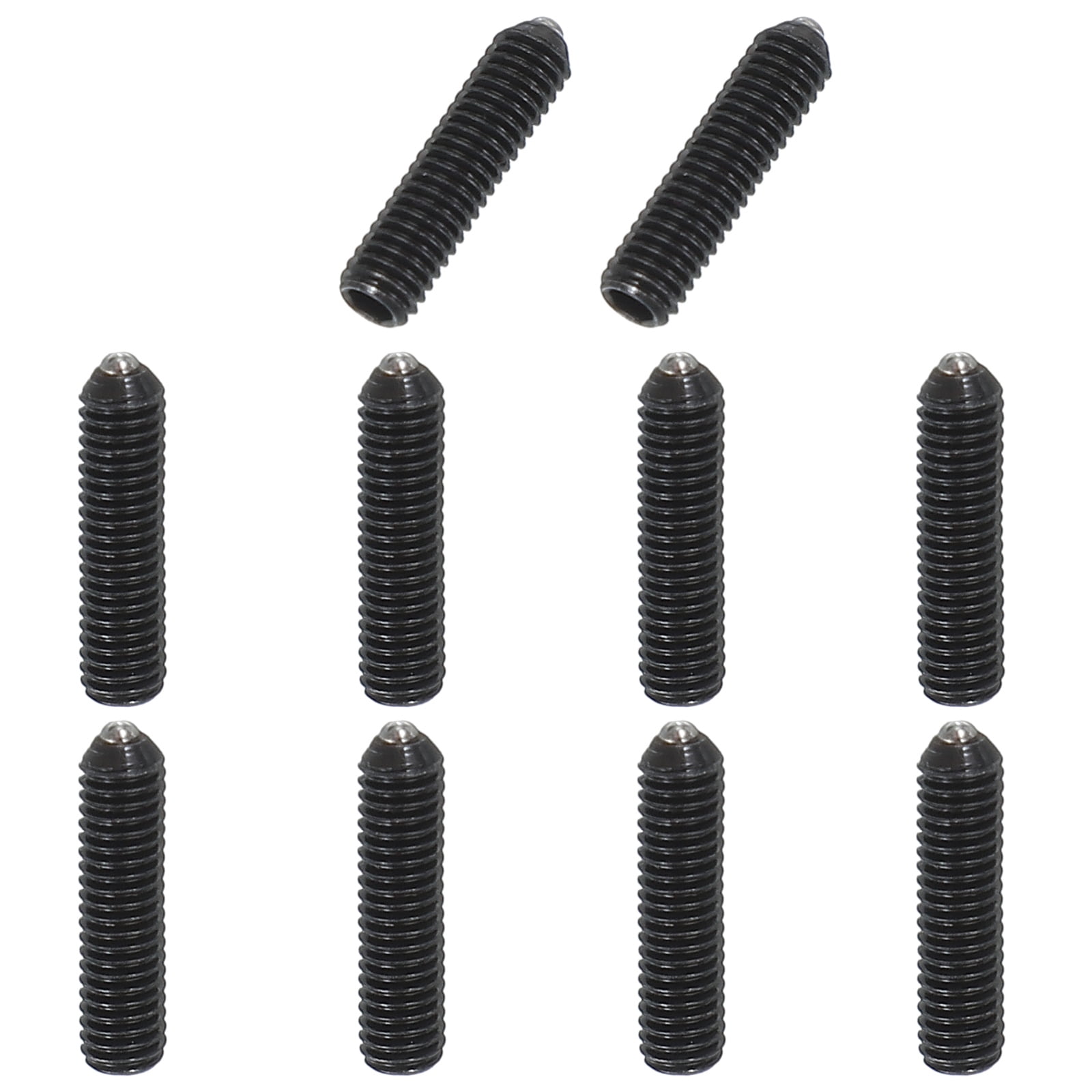 Uxcell Ball Point Set Screws, Carbon Steel Hex Socket Spring Plungers ...
