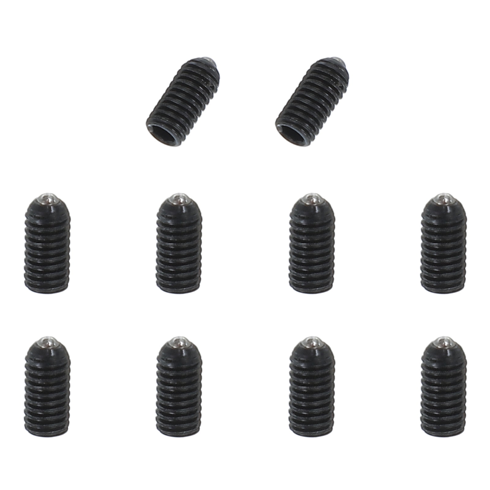 Uxcell Ball Point Set Screws, Carbon Steel Hex Socket Spring Plungers ...
