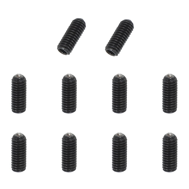 Uxcell Ball Point Set Screws, Carbon Steel Hex Socket Spring Plungers ...