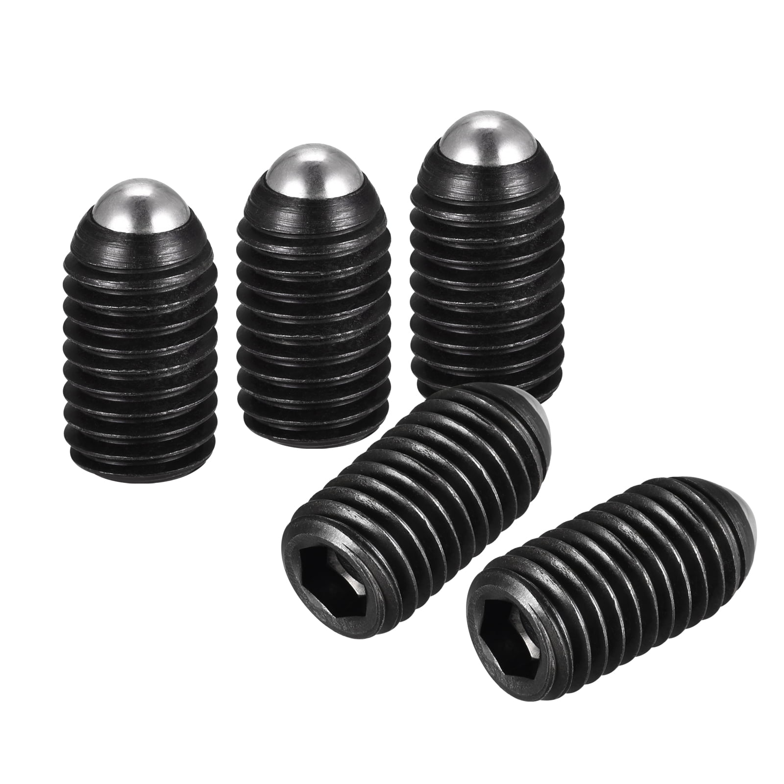 Uxcell Ball Point Set Screws, M12 x 20mm High Carbon Steel Metric ...