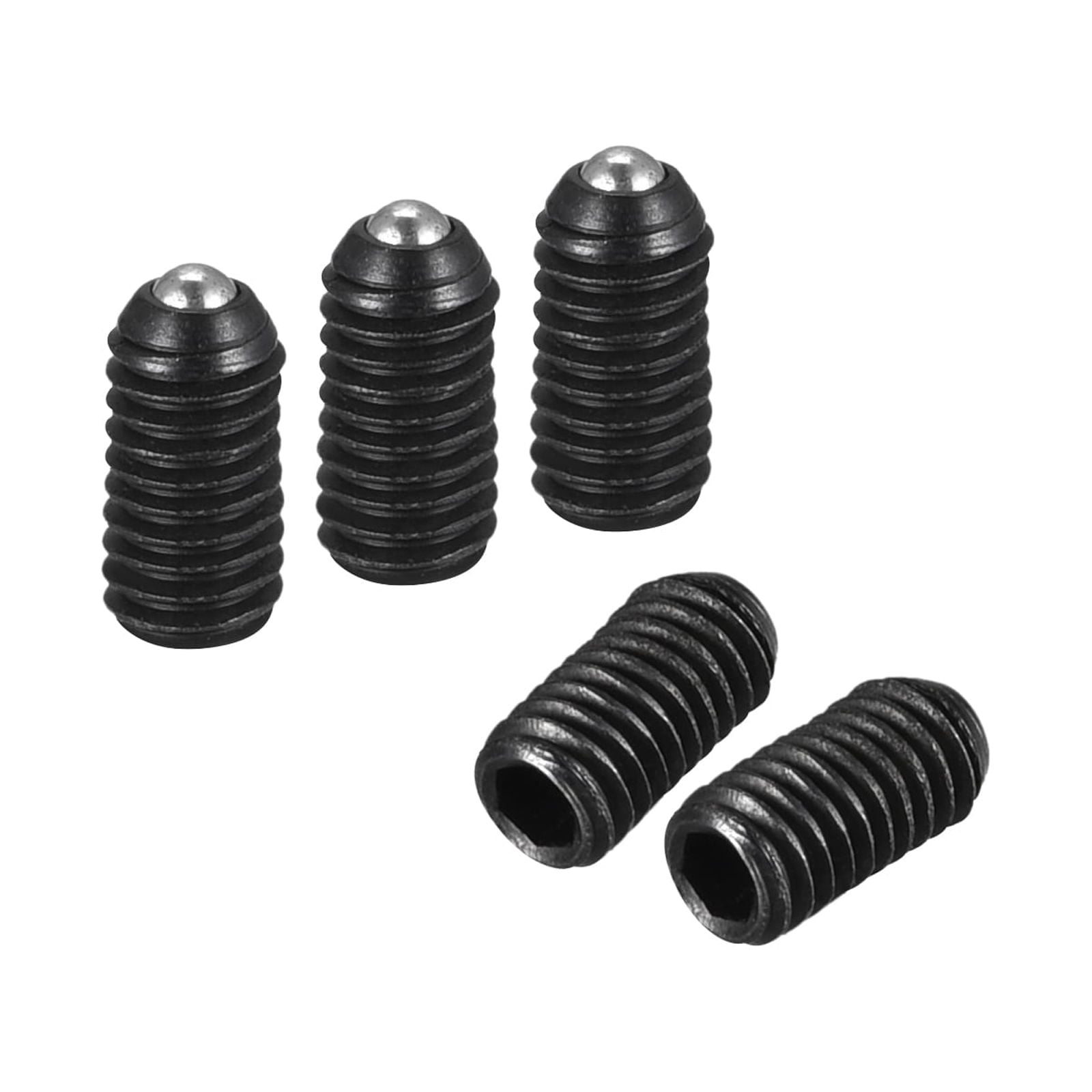 Uxcell Ball Point Set Screws, M3 x 6mm High Carbon Steel Metric Spring ...