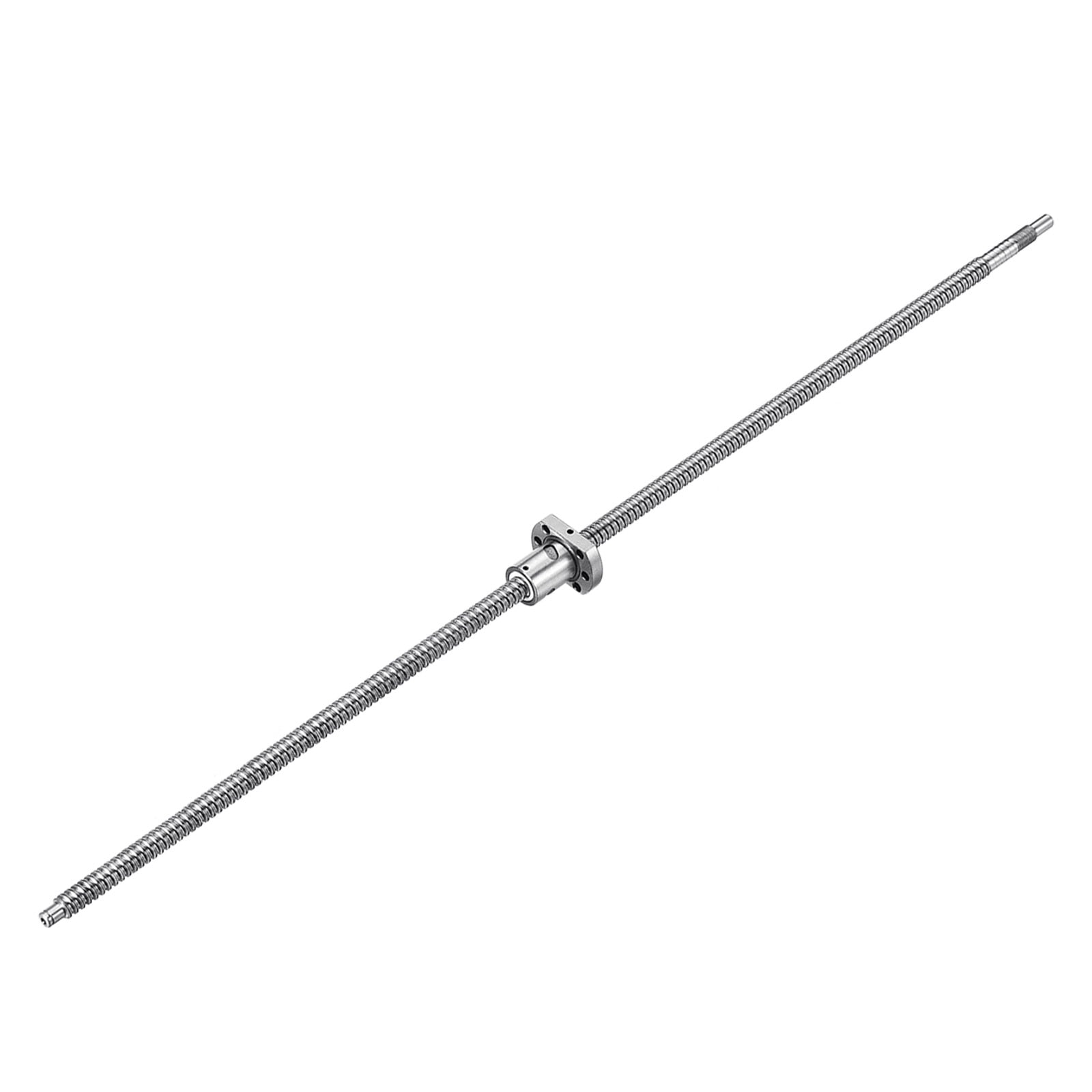 Uxcell BallScrew SFU1604 (Dia 12mm, Lead 4mm, Length 750mm) with Ball ...