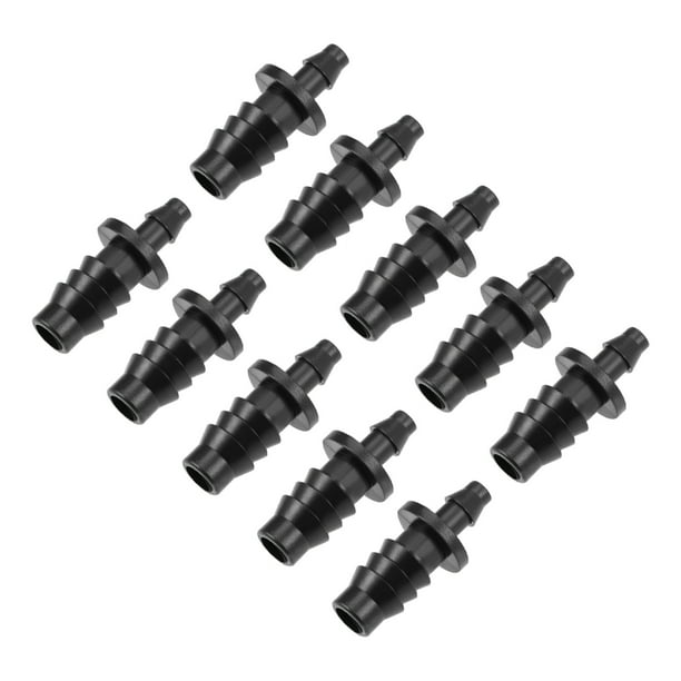 Uxcell Barb Drip Pipe Connector 4mm and 8mm Inner Diameter Hose Fitting ...