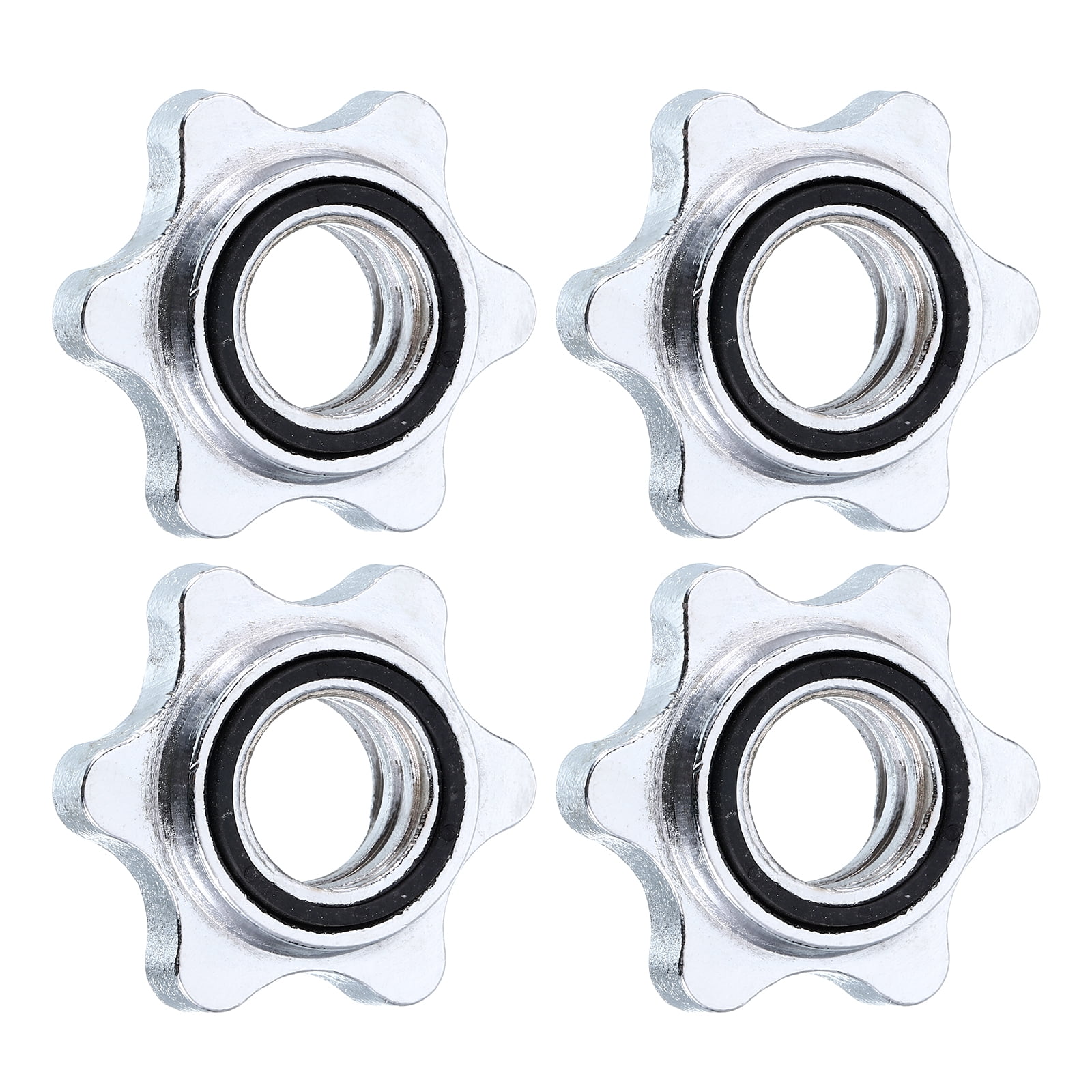 Dumb Bells Uxcell 28mm Anti-Slip Lock Collar Screw Dumbbell Hex Nut For ...