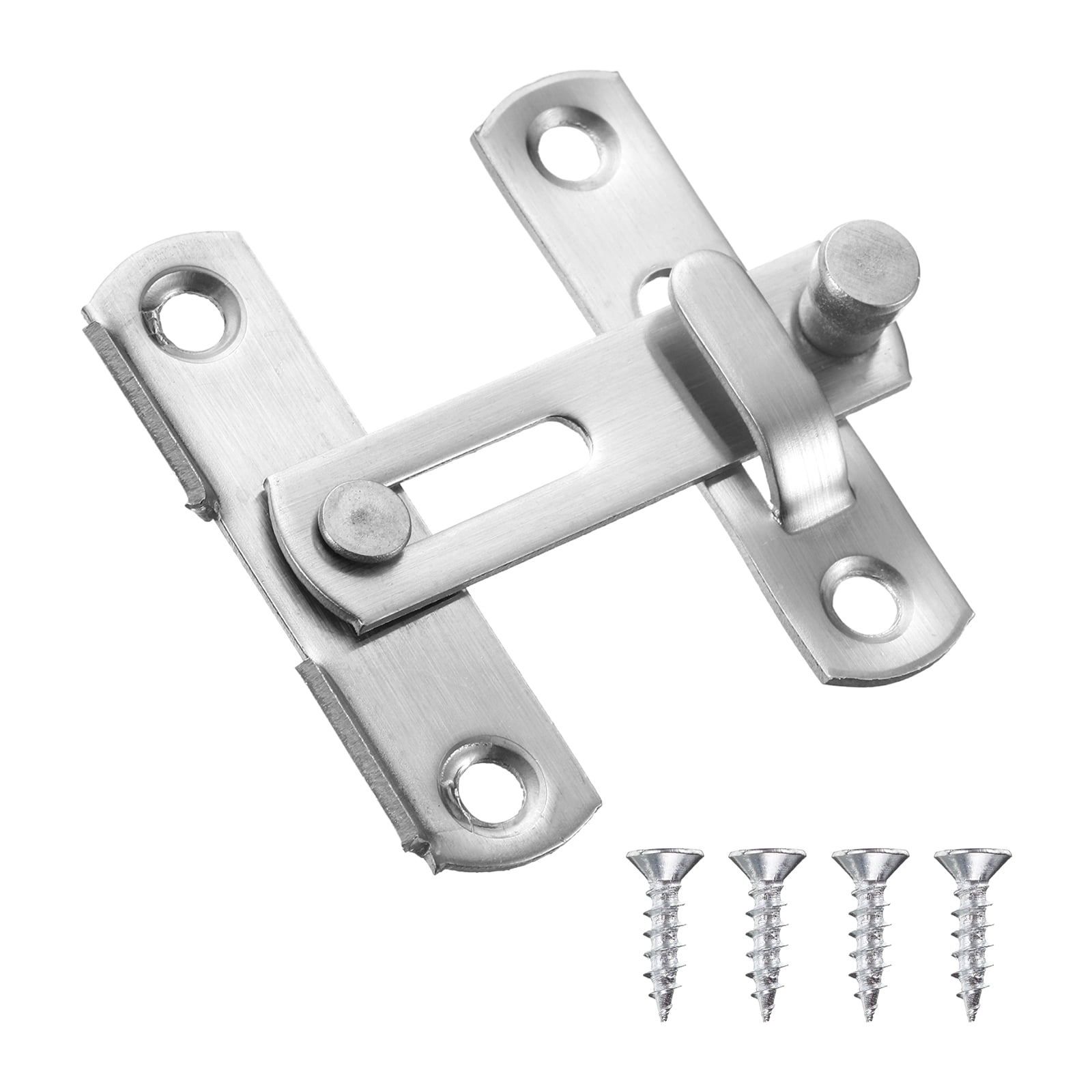 Uxcell Barn Door Latch Flip Gate Latch Stainless Steel Hardware Safety ...