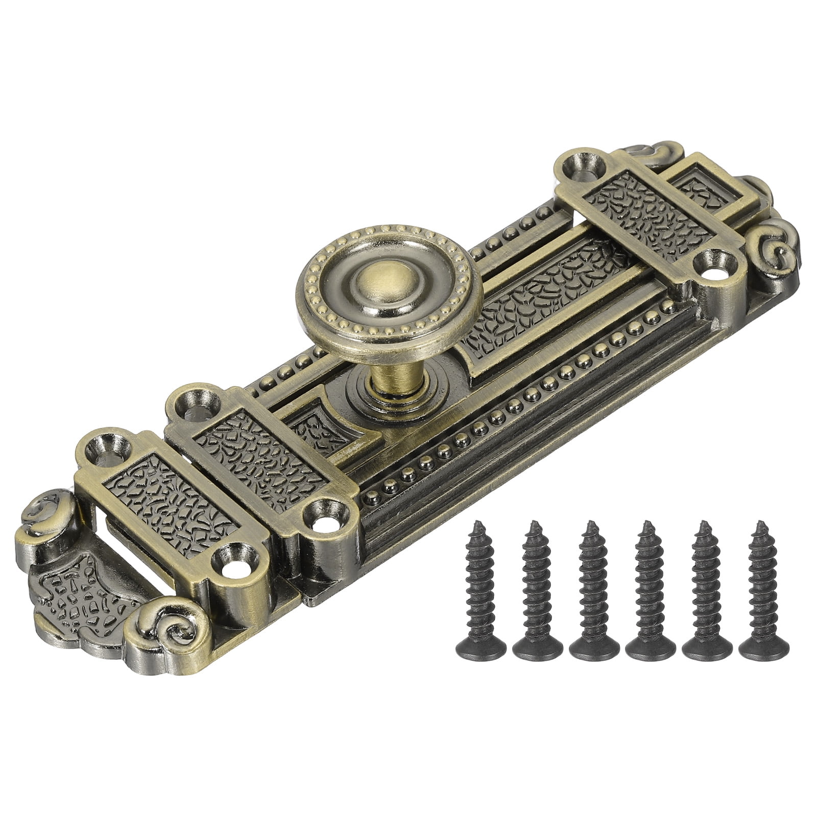 Uxcell Barrel Bolt Latch, Slide Door Lock Zinc Alloy Gate Door Catch ...