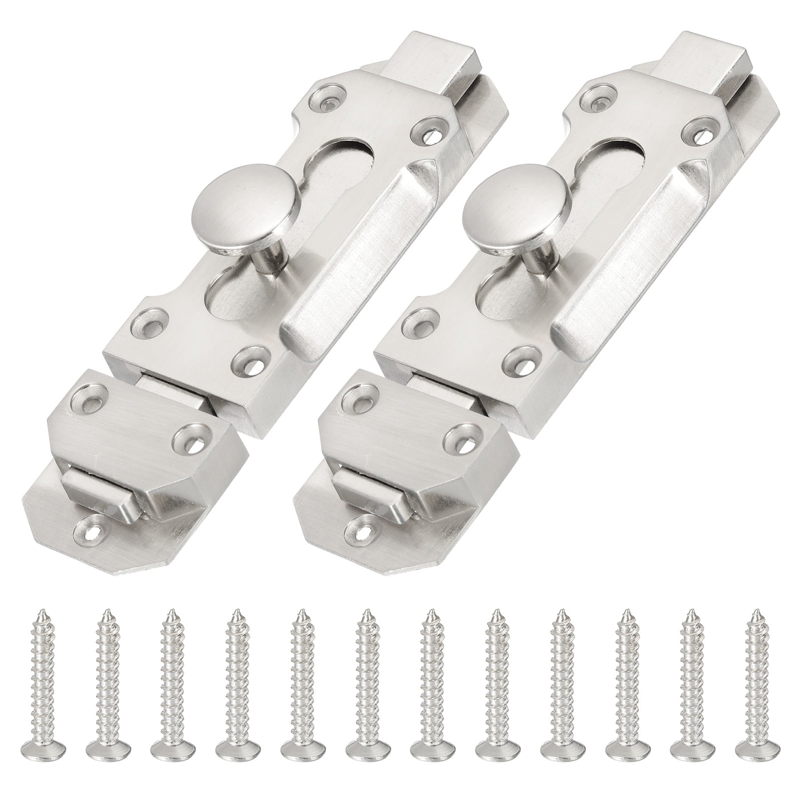 Uxcell Barrel Bolt Latch Vintage Slide Lock with Mounting Screws for ...