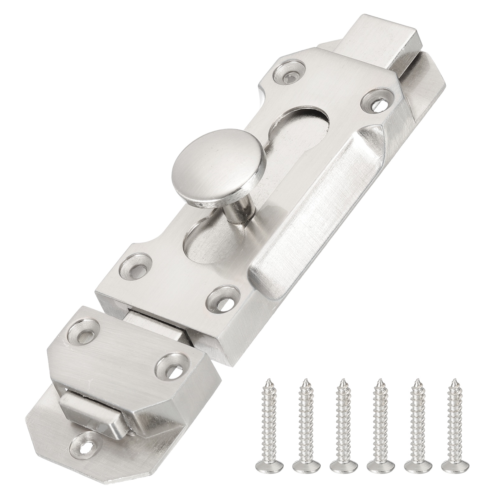 Uxcell Barrel Bolt Latch, Vintage Slide Lock with Mounting Screws for ...
