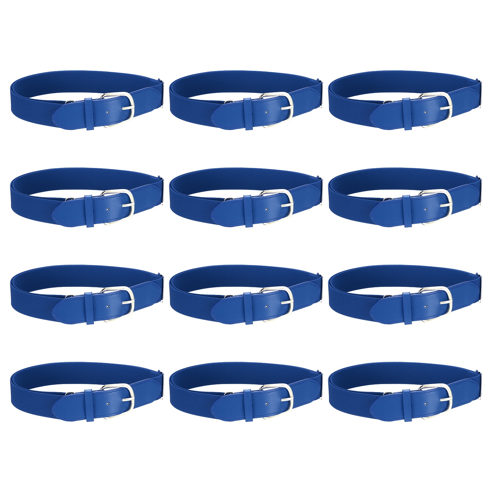 Uxcell Baseball Belt PU Leather Softball Belt, Adjustable Elastic ...