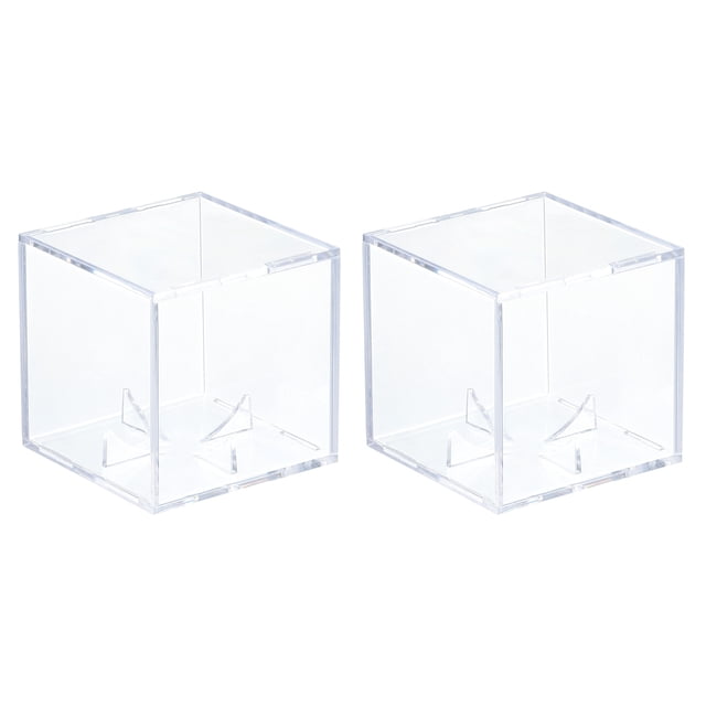 Uxcell Baseball Display Case Autographed Baseball Case Display Clear ...
