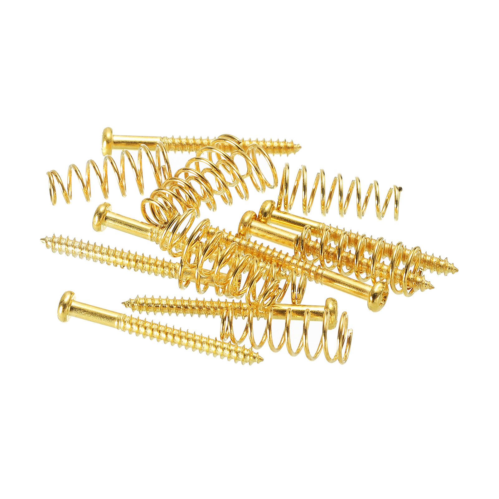 Uxcell Bass Guitar Pickguard Mounting Screws with Spring M2.5x26mm Bass ...