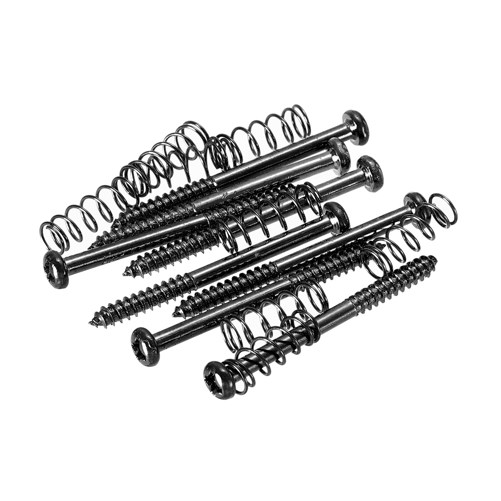 Uxcell Bass Guitar Pickguard Mounting Screws with Spring M3x38mm Bass ...