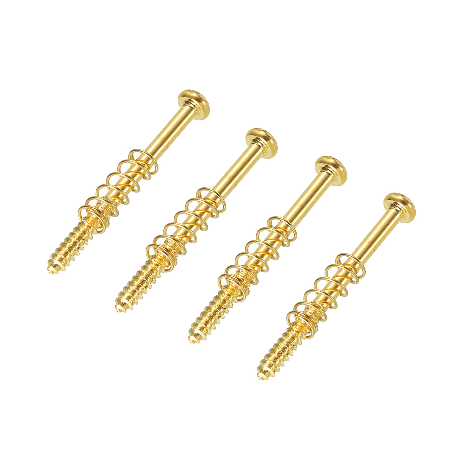 Uxcell Bass Guitar Pickguard Mounting Screws with Spring M3x38mm Bass ...