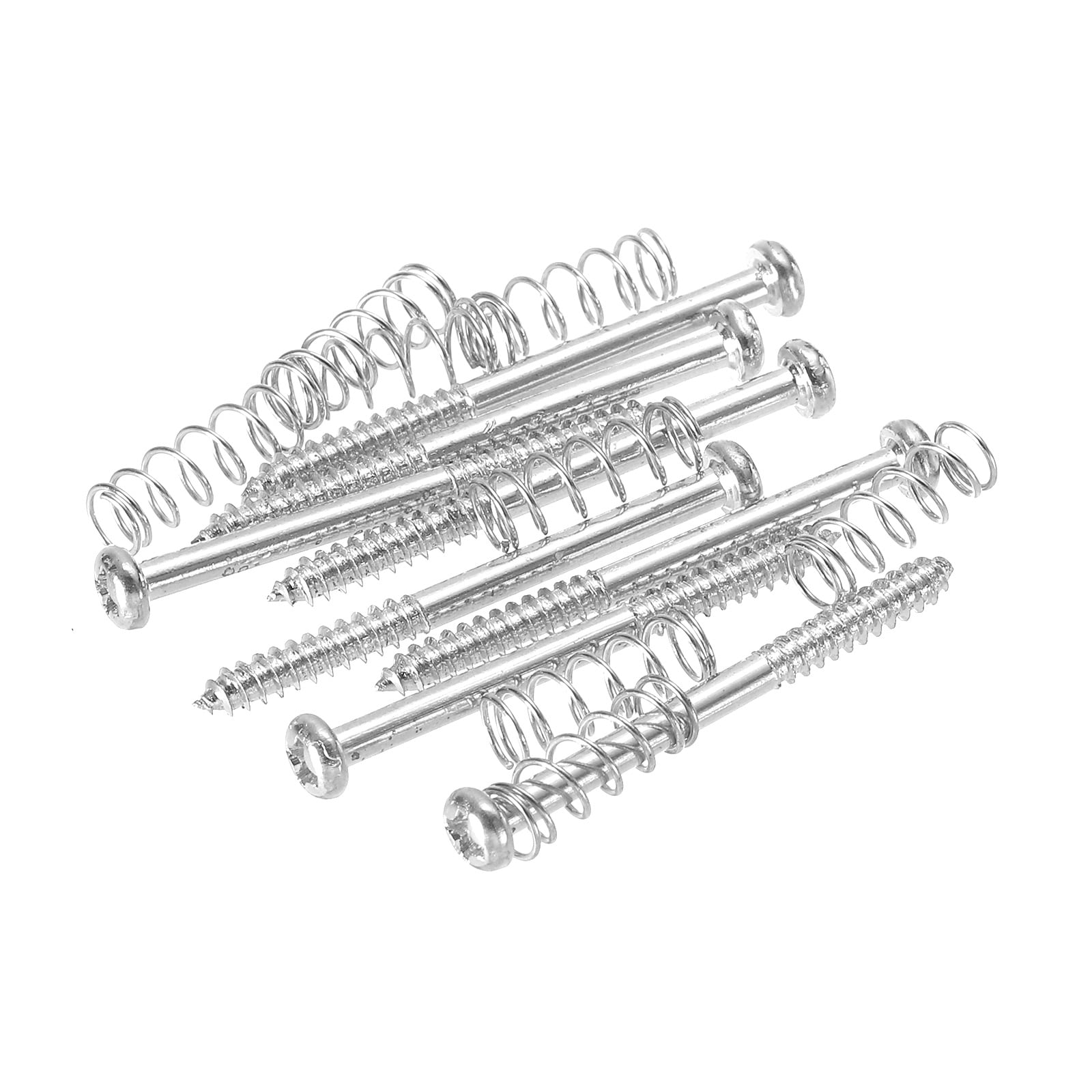 Uxcell Bass Guitar Pickguard Mounting Screws with Spring M3x38mm Bass ...