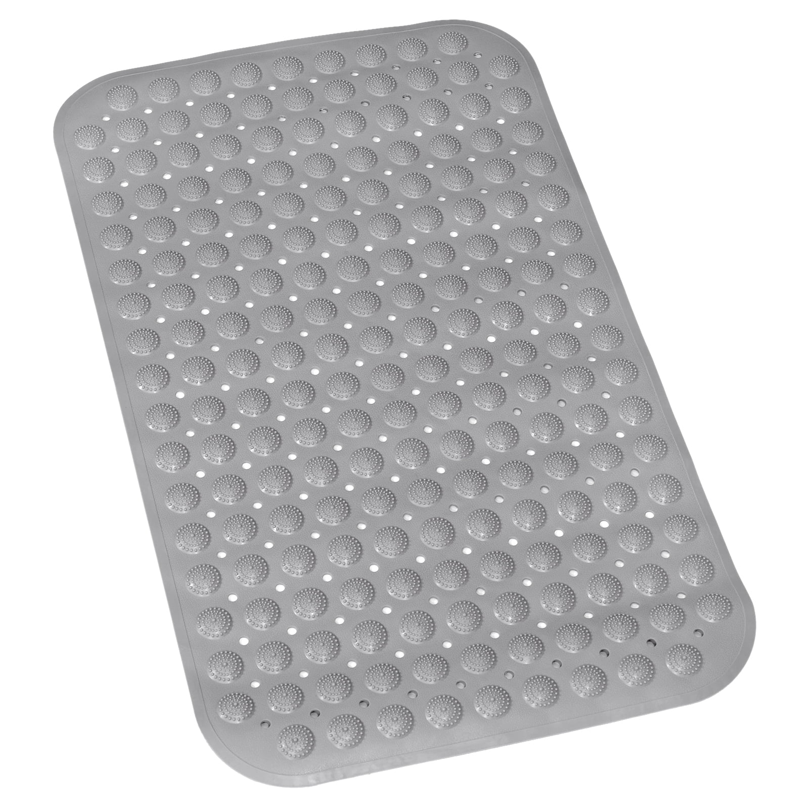 Uxcell Bath Tub Shower Mats, 28.3" x 14.2" Non Slip PVC Mat for Tub ...