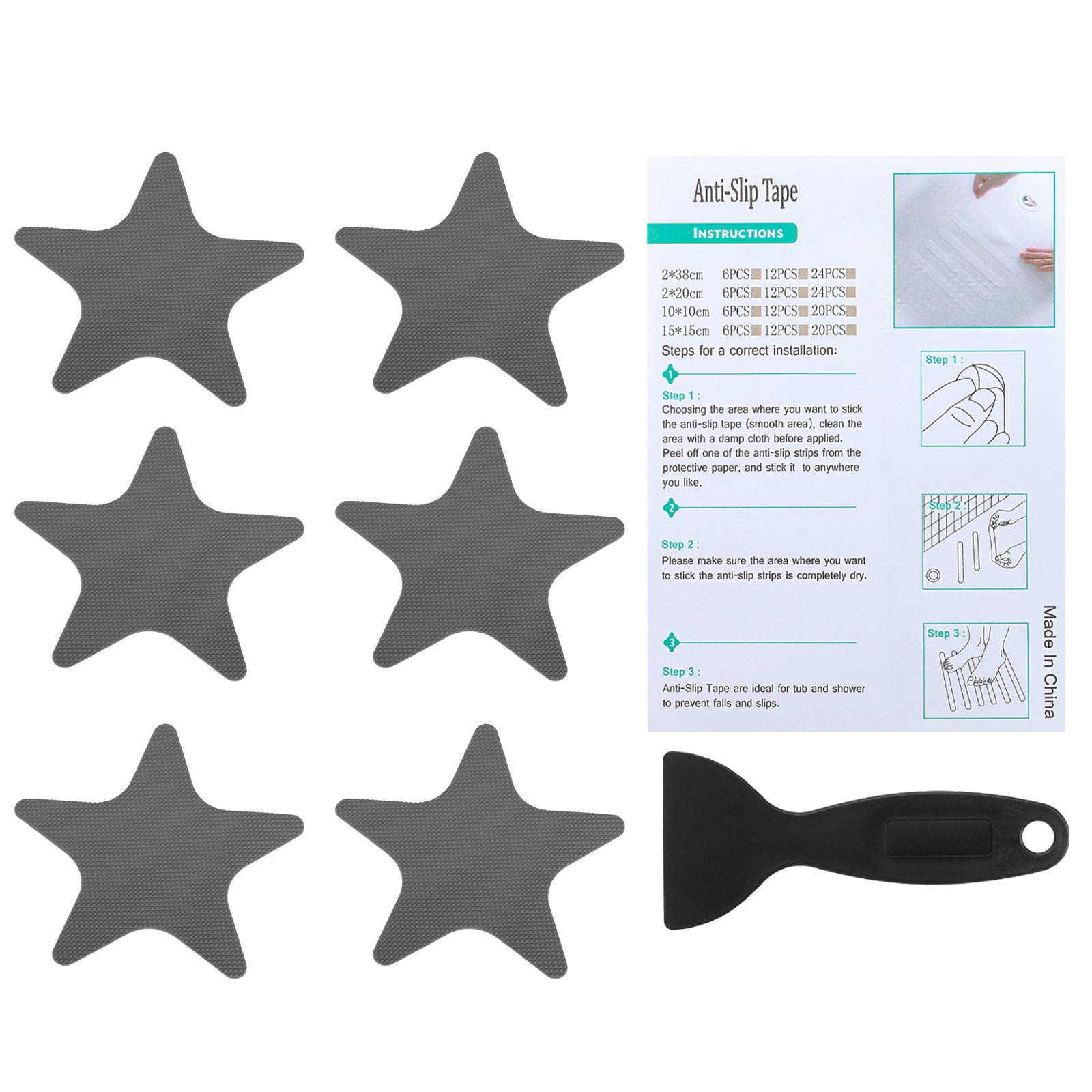 Uxcell Bathtub Non Slip Stickers Safety Shower Floor Anti Slip Stickers ...
