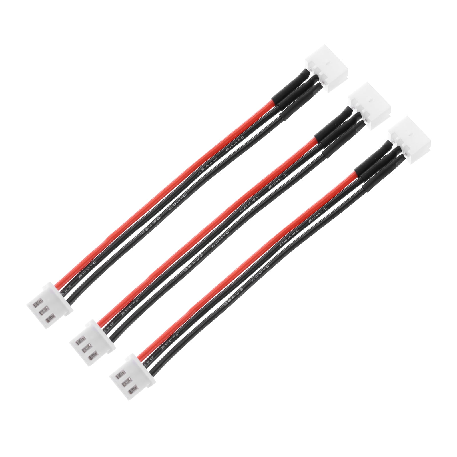 Uxcell Battery Balance Plug Connector Cable 2S Leads Extension Cable ...